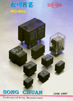 Relays, electronics, Song Chuan, general purpose relays, automotive relays